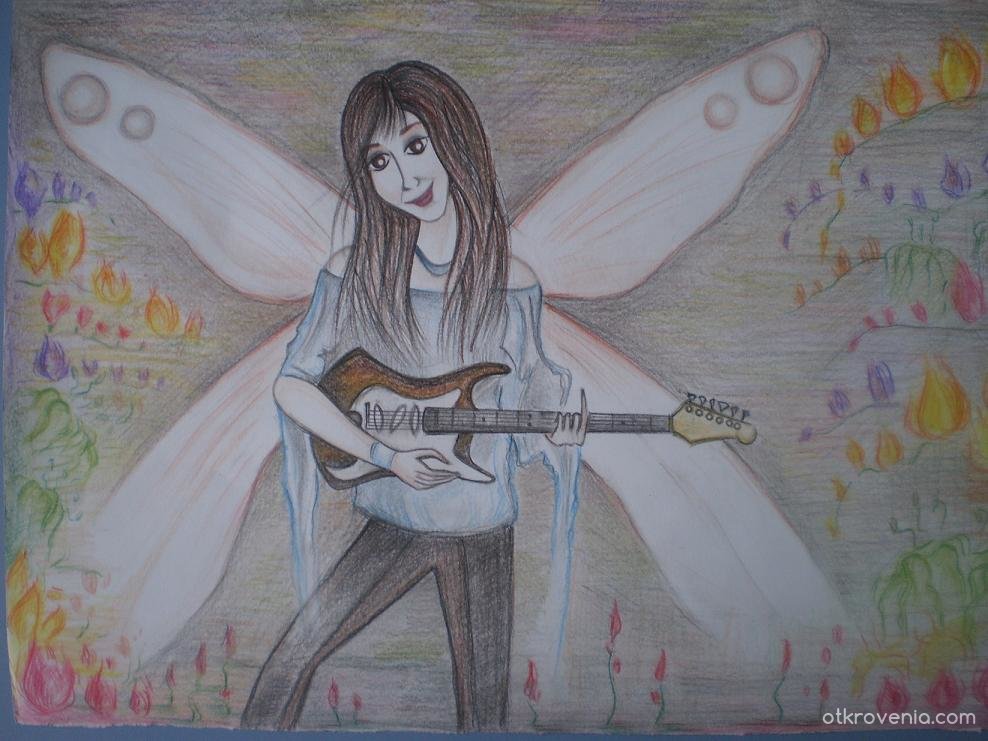 Fairy Hybrid - drawing: Fantasy, Pencils by Mikelanjello (Мики)